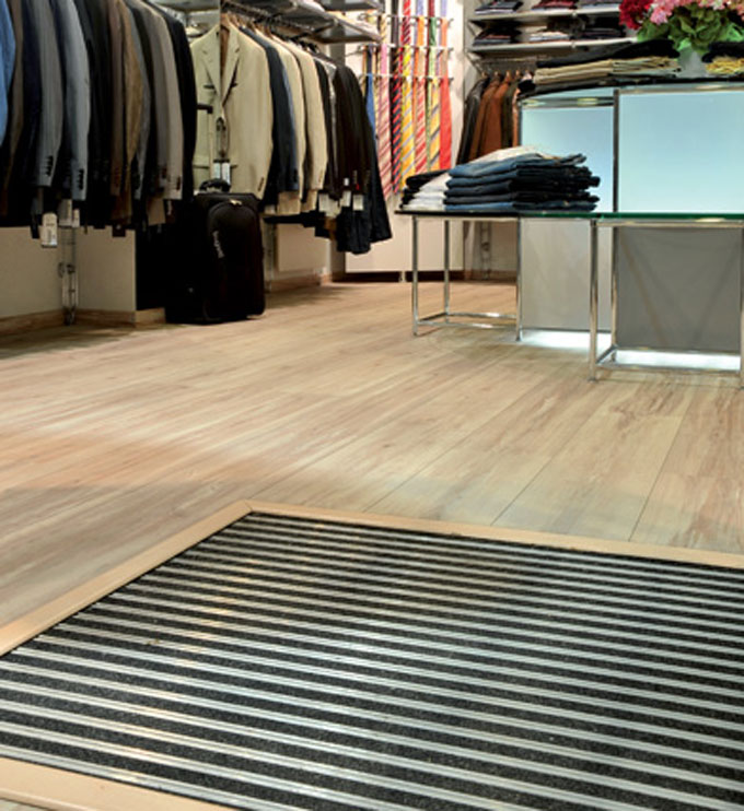 Felpudos de aluminio - Suelos y pavimentos